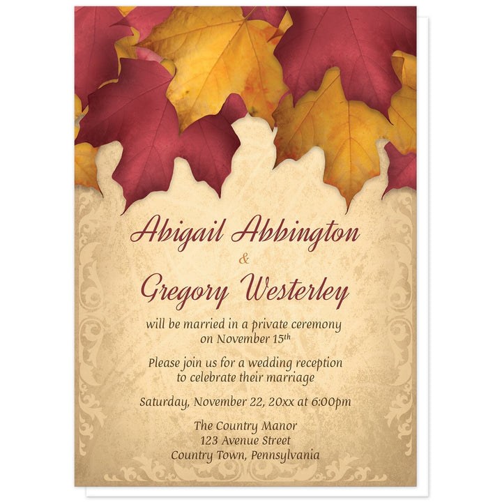 Reception Only Invitations | E-vite, Printable, Printed – Artistically ...