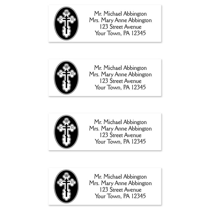 St. Olga Cross Orthodox Address Labels | Personalized Return Labels ...