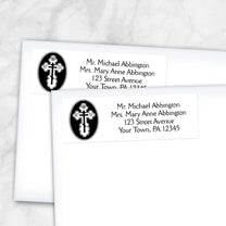 St. Olga Cross Orthodox Address Labels | Personalized Return Labels ...