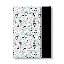 Personalized Turquoise Music Notes Journal for Songwriting & Musicians ...