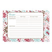Berry Blue Summer Flowers Recipe Cards | 25-Pack or More – Artistically ...