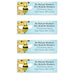 Cute Honeycomb Bee Return Address Labels | Custom Bee Return Labels ...